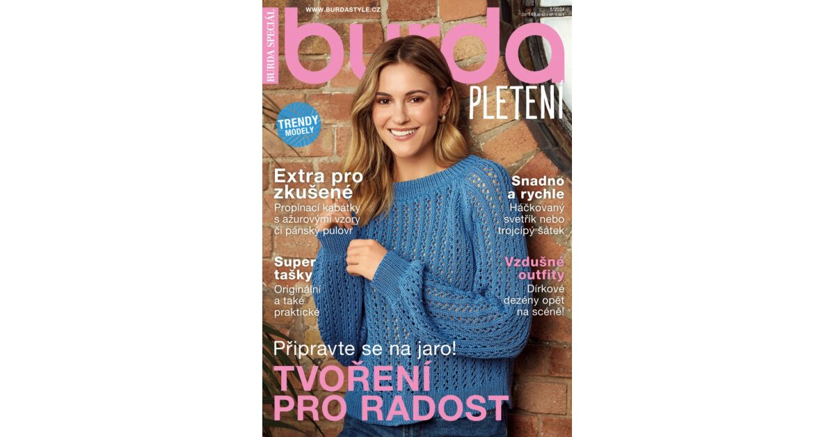 Magazine Burda Knitting 1/2024 | FabricsHouse.com