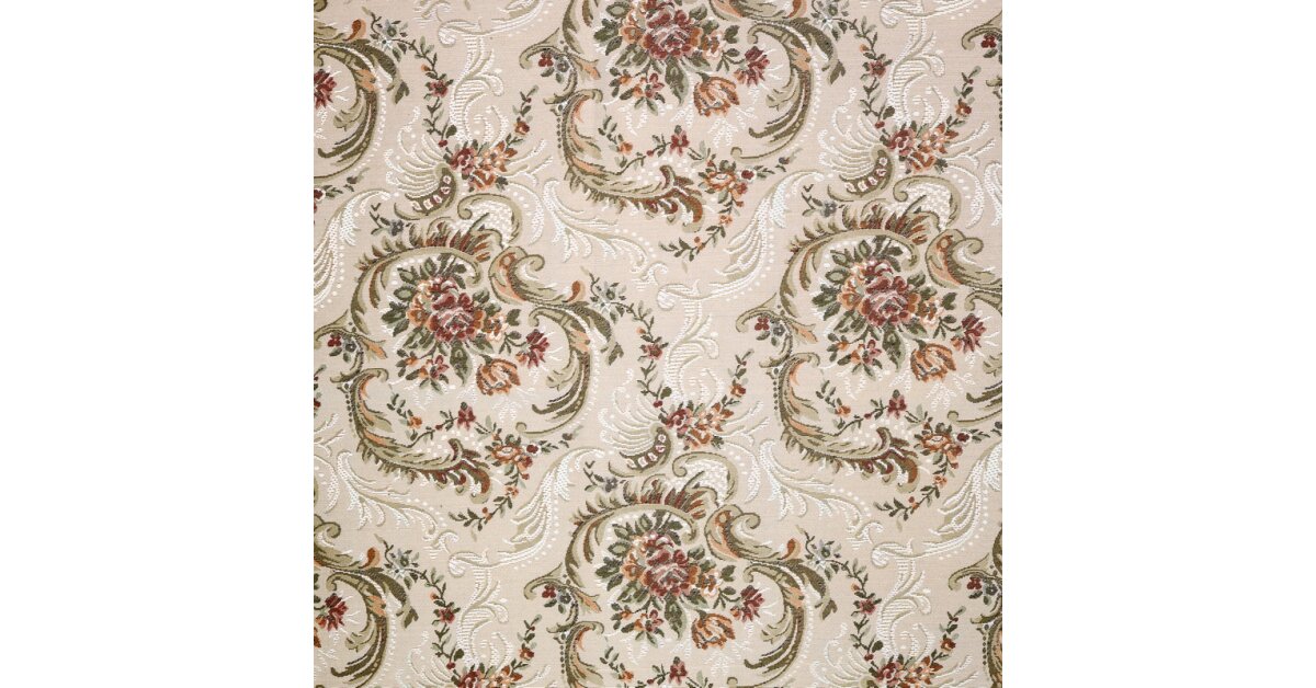 Upholstery fabric with a royal pattern | FabricsHouse.com