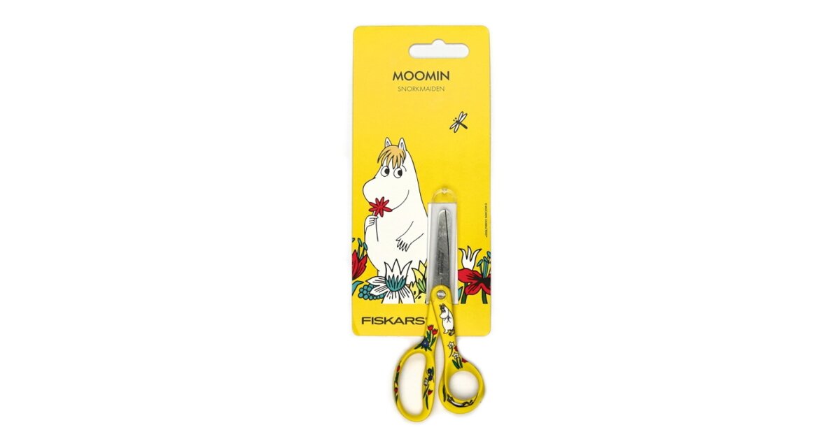 Dětské nůžky Fiskars Moomin, délka 13 cm | DůmLátek.cz - látky, metráž ...