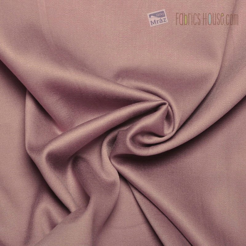 Viscose stretch pink / gray | FabricsHouse.com